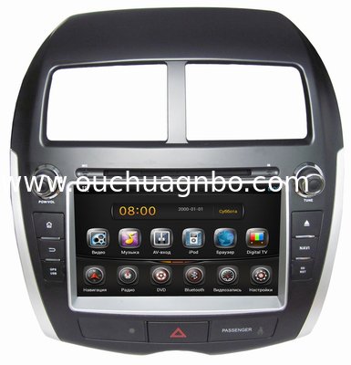 Ouchuangbo Pure Android 4.2 Car GPS Navi for Mitsubishi ASX 2010-2012 with DVD Stereo Bluetooth iPod OCB-8064C supplier