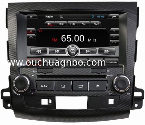 Ouchuangbo Car Multi-touch Screen Pure Android 4.2 Auto DVD Radio Stereo for Mitsubishi Outlander 2006-2012 OCB-8063C supplier