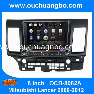 Ouchuangbo Car GPS Satnav DVD Player Mitsubishi Lancer 2006-2012 USB iPod Multimedia System OCB-8062A supplier