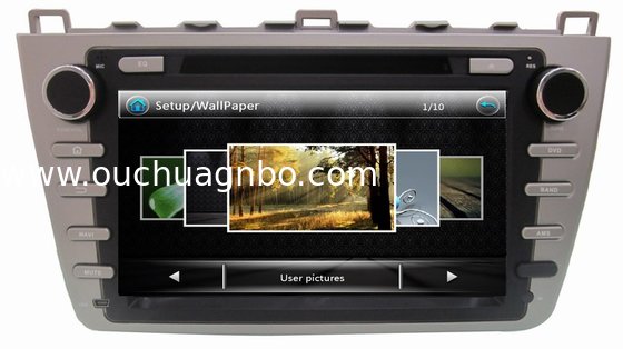 Ouchuangbo Auto GPS Navigation for Mazda 6 /Mazda 6 Ruiyi /Mazda 6 Ultra Car Radio DVD VCD USB SWC OCB-8001A supplier