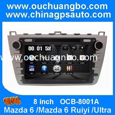 Ouchuangbo Auto GPS Navigation for Mazda 6 /Mazda 6 Ruiyi /Mazda 6 Ultra Car Radio DVD VCD USB SWC OCB-8001A supplier