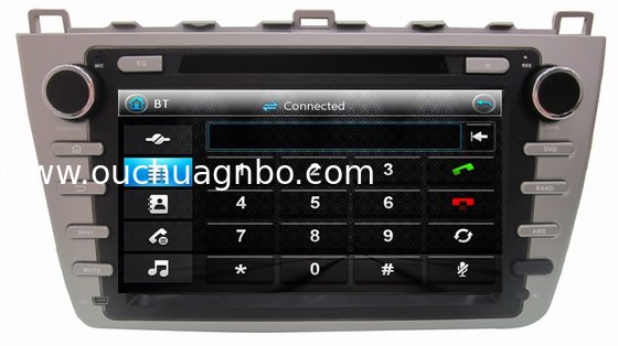 Ouchuangbo Auto GPS Navigation for Mazda 6 /Mazda 6 Ruiyi /Mazda 6 Ultra Car Radio DVD VCD USB SWC OCB-8001A supplier