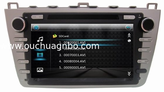 Ouchuangbo Auto GPS Navigation for Mazda 6 /Mazda 6 Ruiyi /Mazda 6 Ultra Car Radio DVD VCD USB SWC OCB-8001A supplier