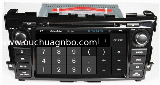 Ouchuangbo Auto GPS Navigation Stereo System for Nissan Teana 2013-2014 Android 4.4 Bluetooth Media Player OCB-8061D supplier