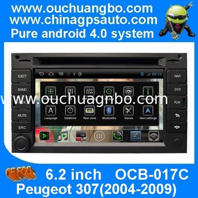 Ouchuangbo Auto Radio Navi Multimedia Android 4.0 for Peugeot 307 2004-2009 with S150 3G Wifi DVD iPod USB OCB-017C supplier