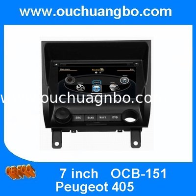 Ouchuangbo GPS Navigation 3G Wifi Bluetooth Stereo Radio Peugeot 405 S100 Platform DVD Player OCB-151 supplier