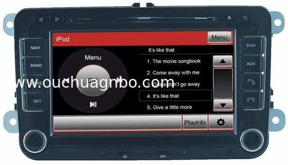 Skoda Fabia/Octavia/Superb/Roomster car DVD with RDS bluetooth iPod CD player OCB-8785-1 supplier