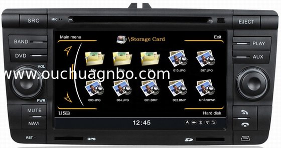 Ouchuangbo S100 DVD gps audio player Skoda Octavia with BT AUX 20 disc super quality OCB-005 supplier