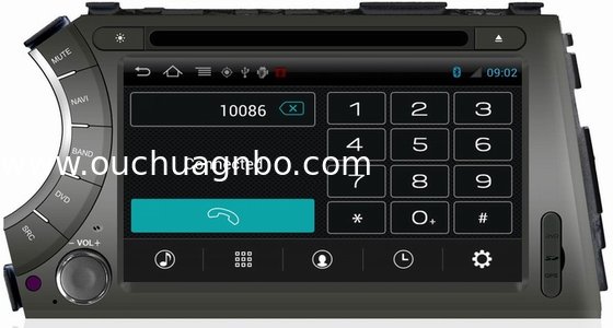 Ouchuangbo Special Android 4.0 Car Audio GPS/ Blue tooth iPod for Ssangyong Actyon /Kyron DVD Navi S150 Radio OCB-158C supplier