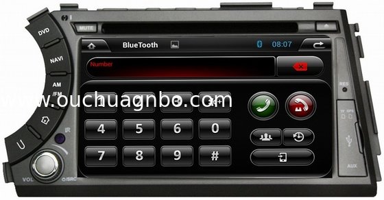 Ouchuangbo Android 4.2 DVD GPS Navi 3G Wifi Bluetooth TV Radio Stereo Ssangyong Actyon Sports 2005-2013 OCB-7066C supplier