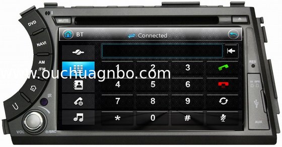 Ouchuangbo Head Unit DVD Player for Ssangyong Actyon Sports 2005-2013 GPS Navi USB iPod SWC OCB-7066A supplier