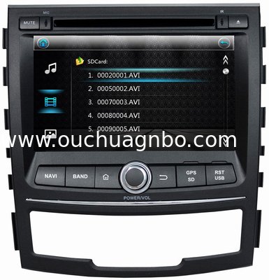 Ouchuangbo Auto Multimedia System for Ssangyong korando 2010- 2013 DVD Radio iPod Bluetooth TV OCB-7067A supplier