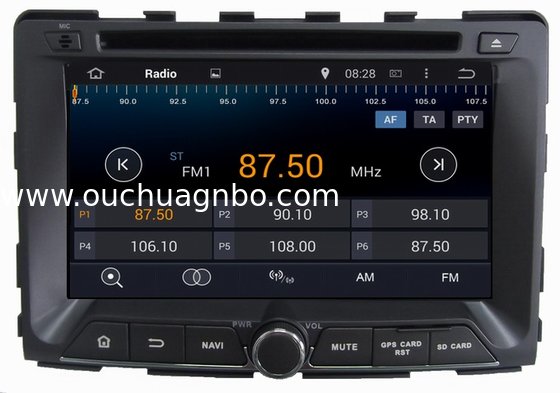 Ouchuangbo Car Radio Multimedia Stereo Kit Ssangyong Rexton 2011 Android 4.4 DVD System OC supplier