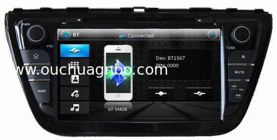 Ouchuangbo Car DVD GPS Stereo Player Suzuki SX4 S Cross 2014 USB iPod HD Video RDS OCB-8073A supplier