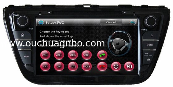 Ouchuangbo Car DVD GPS Stereo Player Suzuki SX4 S Cross 2014 USB iPod HD Video RDS OCB-8073A supplier