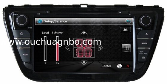 Ouchuangbo Car DVD GPS Stereo Player Suzuki SX4 S Cross 2014 USB iPod HD Video RDS OCB-8073A supplier