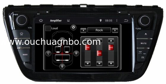 Ouchuangbo Auto GPS Navigation DVD Multimedia Kia for Suzuki SX4 /S Cross 2014 Pure Android 4.4 System OCB-8073D supplier