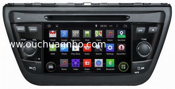 Ouchuangbo Pure Android 4.4 Car Radio DVD Stereo GPS Navigation for Suzuki SX4 /S Cross 2014 OCB-7058D supplier