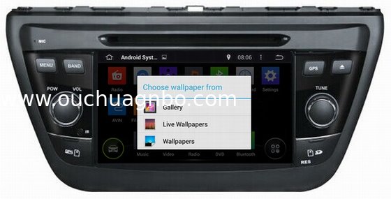 Ouchuangbo Pure Android 4.4 Car Radio DVD Stereo GPS Navigation for Suzuki SX4 /S Cross 2014 OCB-7058D supplier