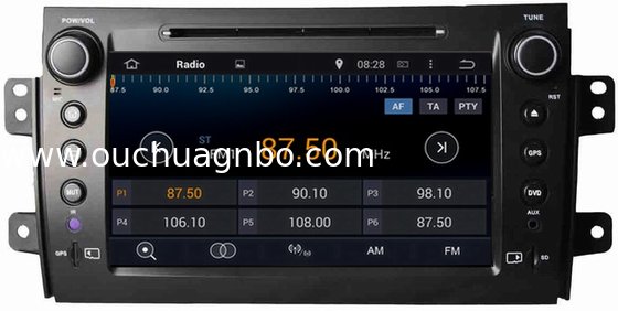 Ouchuangbo Auto Stereo DVD Multimedia Kit for Suzuki SX4 2006-2012 Android 4.4 GPS Nav Radio Player OCB-8072D supplier