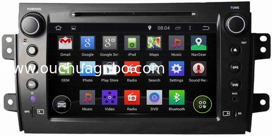 Ouchuangbo Auto Stereo DVD Multimedia Kit for Suzuki SX4 2006-2012 Android 4.4 GPS Nav Radio Player OCB-8072D supplier