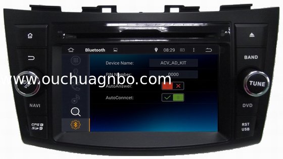 Ouchuangbo Auto Multimedia DVD Player for Suzuki Swift 2011-2012 Android 4.4 3G Wifi Bluetooth Touch Screen OCB-7055D supplier