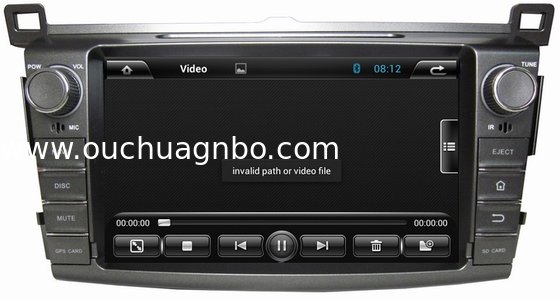 Ouchuangbo Auto Stereo DVD Multimedia Kit for Toyota RAV4 2013 Android 4.2 GPS Navigation iPod USB SD 3G Wifi OCB-8017 supplier