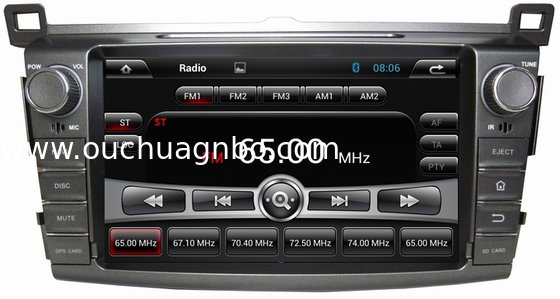 Ouchuangbo Auto Stereo DVD Multimedia Kit for Toyota RAV4 2013 Android 4.2 GPS Navigation iPod USB SD 3G Wifi OCB-8017 supplier