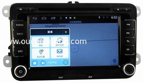 Ouchuangbo Car Radio Video Player Android 4.4.4 for Volkswagen Polo /Candy /Scirocco GPS Navigation iPod OCB-004D supplier