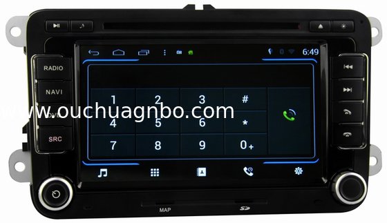 Ouchuangbo Car Radio Video Player Android 4.4.4 for Volkswagen Polo /Candy /Scirocco GPS Navigation iPod OCB-004D supplier