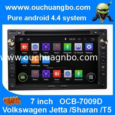 Ouchuangbo Auto Stereo GPS Navigation for Volkswagen Jetta /Sharan /T5 Android 4.4 DVD Audio Player OCB-7009D supplier