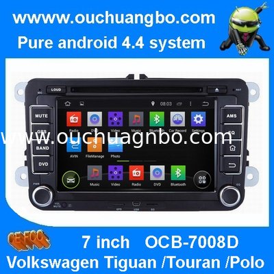 Ouchuangbo Auto Radio BT RDS GPS System for Volkswagen Tiguan /Touran /Polo Android 4.4 3G supplier