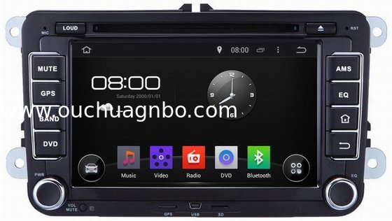 Ouchuangbo Auto Radio BT RDS GPS System for Volkswagen Tiguan /Touran /Polo Android 4.4 3G supplier