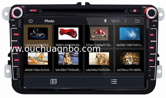 Ouchuangbo Pure Android 4.4 DVD Radio Stereo Bluetooth USB for Volkswagen Golf MK5 /Caddy supplier