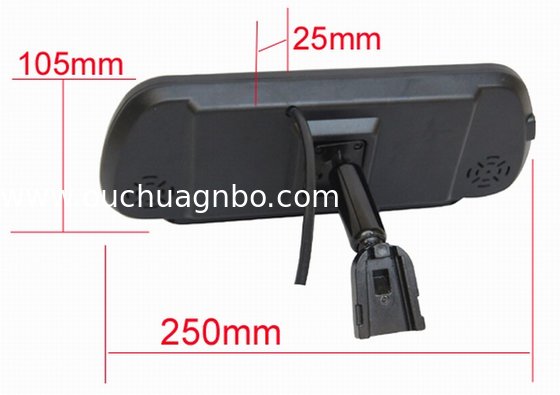 Ouchuangbo car camera Rearview Mirror waterproof Parking Back Up with LCD screen MP5 two-w supplier