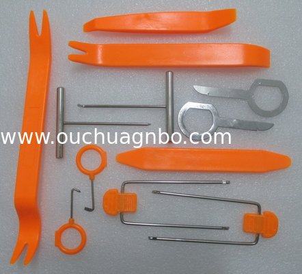 Ouchuangbo Car Radio Door Clip Panel Trim Dash Audio Refit Removal Pry Tool Kit For Installer And Repairment supplier