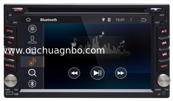 Ouchuangbo Pure Android 4.4 GPS Navigation for Universal Car DVD Multimedia Kit 3G Wifi Bluetooth OCB-2812C supplier