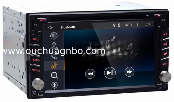 Ouchuangbo Pure Android 4.4 GPS Navigation for Universal Car DVD Multimedia Kit 3G Wifi Bluetooth OCB-2812C supplier