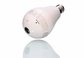 960P 360 Degree Fisheye Panoramic Wifi Wireless P2P Hidden IP Camera LED Bulb Light supplier