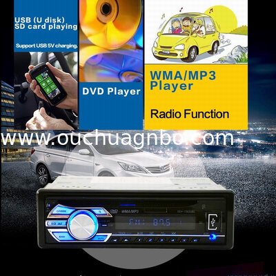 Ouchuangbo Car DVD Stereo Radio Audio Receiver MP3 Player CD/MPEG4/VCD USB SD Slot supplier