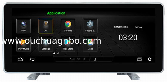 Ouchuangbo gps multimedia player for Audi Q5 2014 support BT MP3 mirror link android 8.0 OS 4+32 supplier