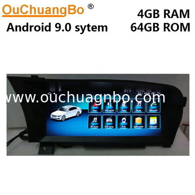 Ouchuangbo android 9.0 car audio gps for 10.25  inch Benz S W221 2005-2013 8 core 4GB+64GB supplier