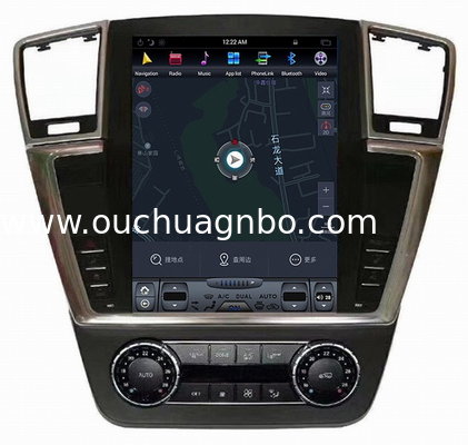 Ouchuangbo tesla style 12.1 Mercedes Benz ML GL 2012-2015 car audio gps radio android 7.1 OS 2GB+32GB supplier