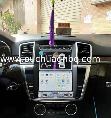 Ouchuangbo tesla style 12.1 Mercedes Benz ML GL 2012-2015 car audio gps radio android 7.1 OS 2GB+32GB supplier