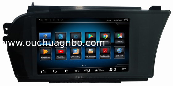 Ouchuangbo car radio gps dual zone android 9.0 for Benz S250 S300 S350 S400 s500 s600 W221 RHD for BT wifi 8 core USB supplier